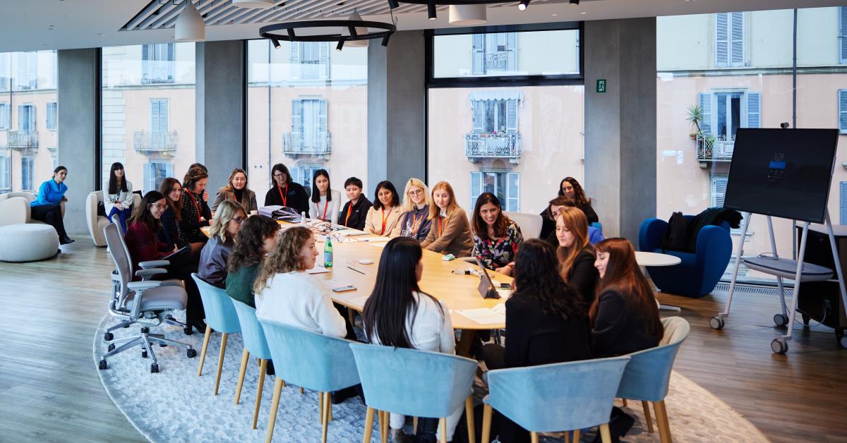 Female role models in leadership roles